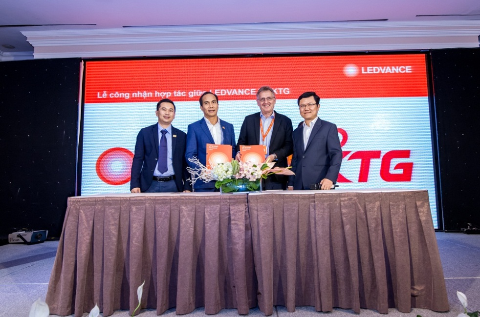 Lễ ký kết hợp tác giữa Công ty KTG và LEDVANCE - Khải Toàn Group